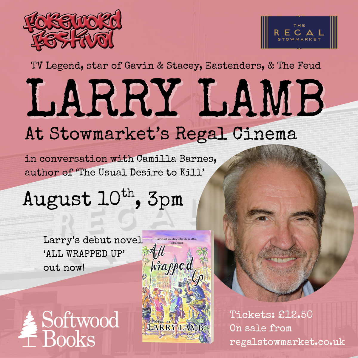 Larry Lamb is coming - Foreword Festival